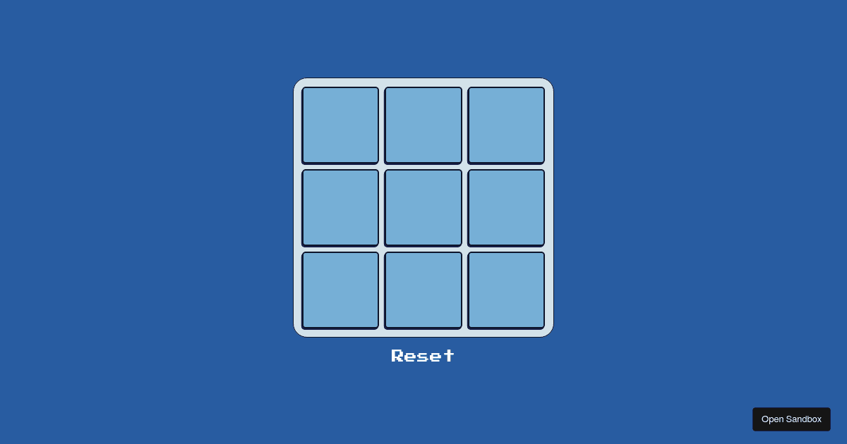 x-o-game - Codesandbox