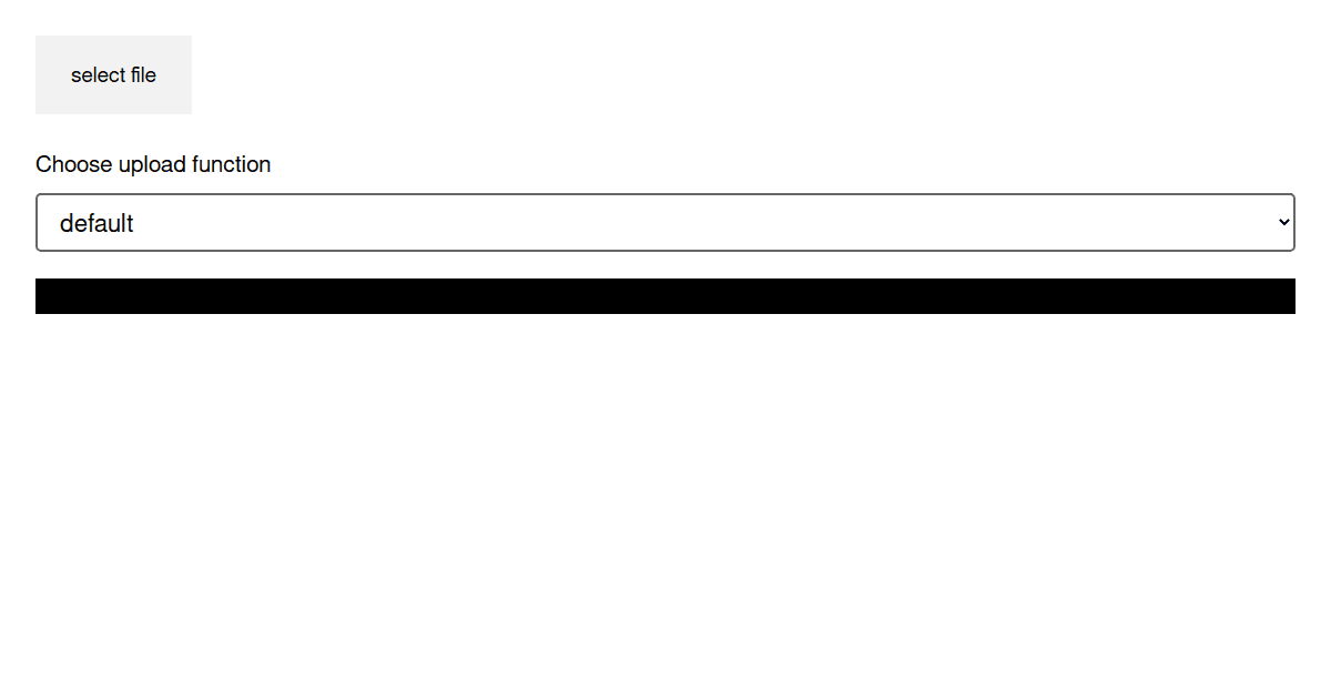 Media Uploads with Cloudinary’s Upload Functions - Codesandbox