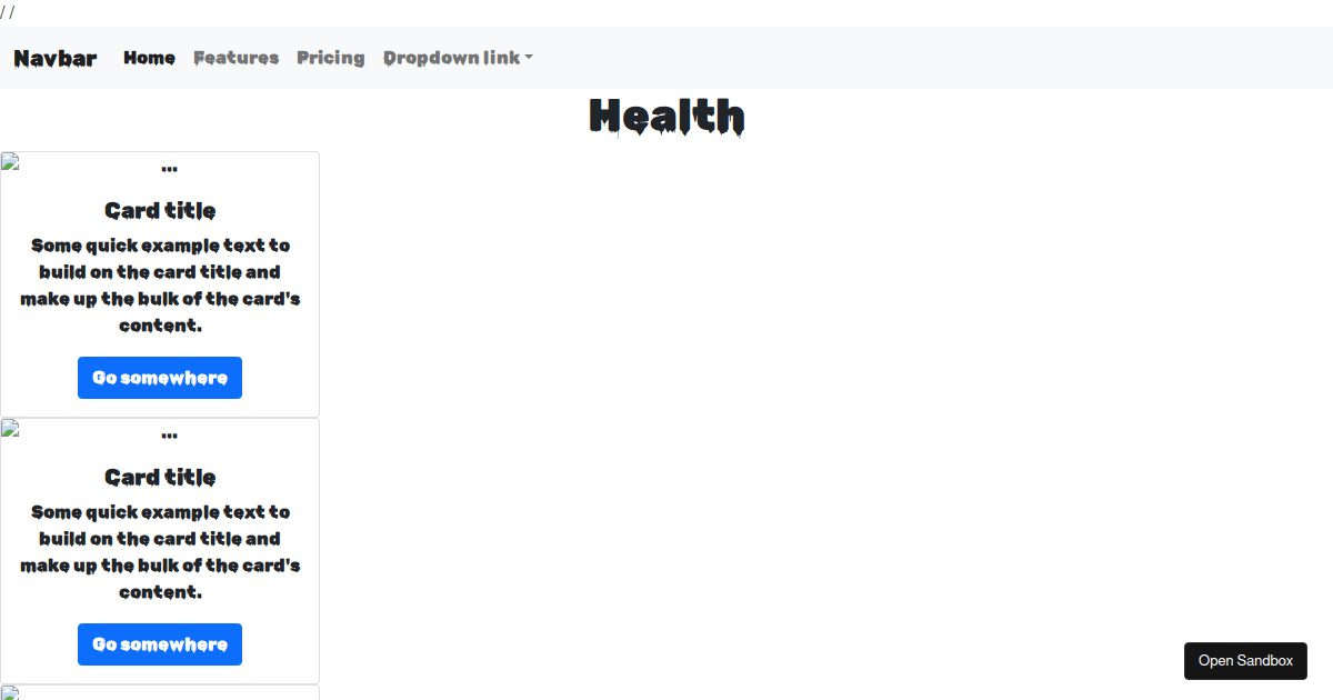 react-template - Codesandbox