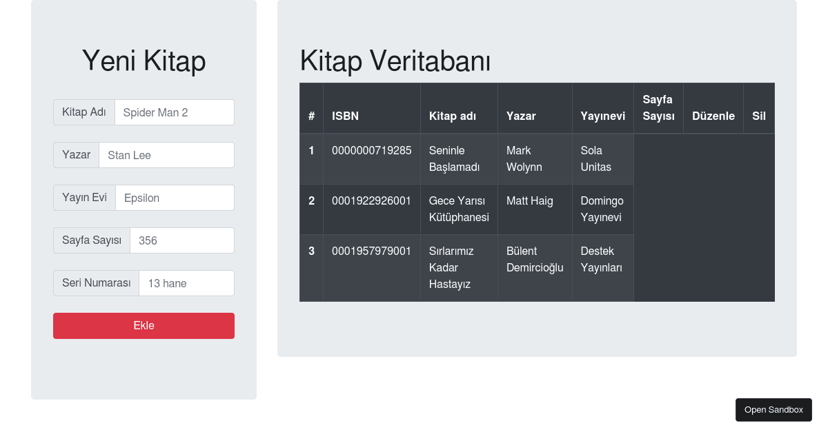 react-library-management - Codesandbox