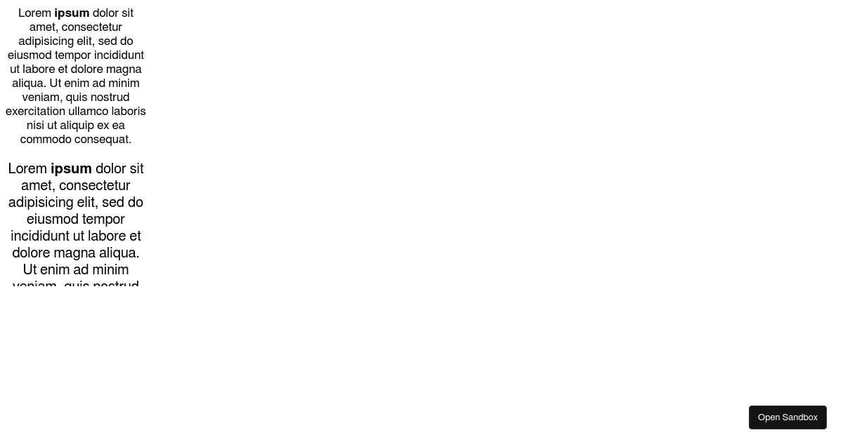 Playground Textfit Variants - Codesandbox