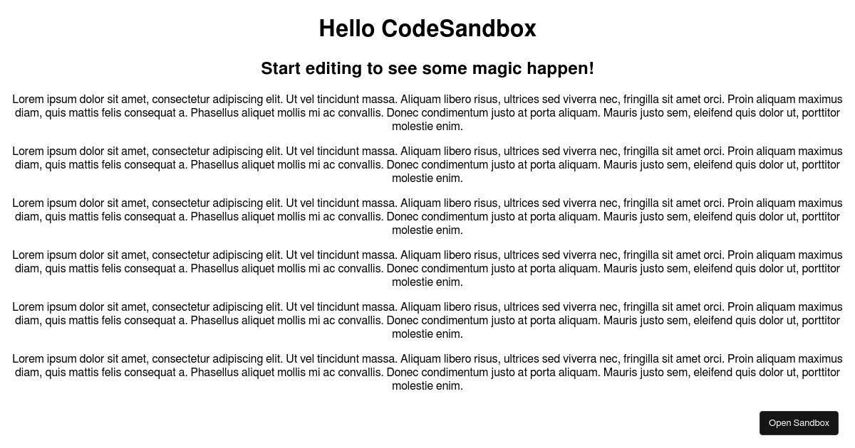 motion components - Codesandbox