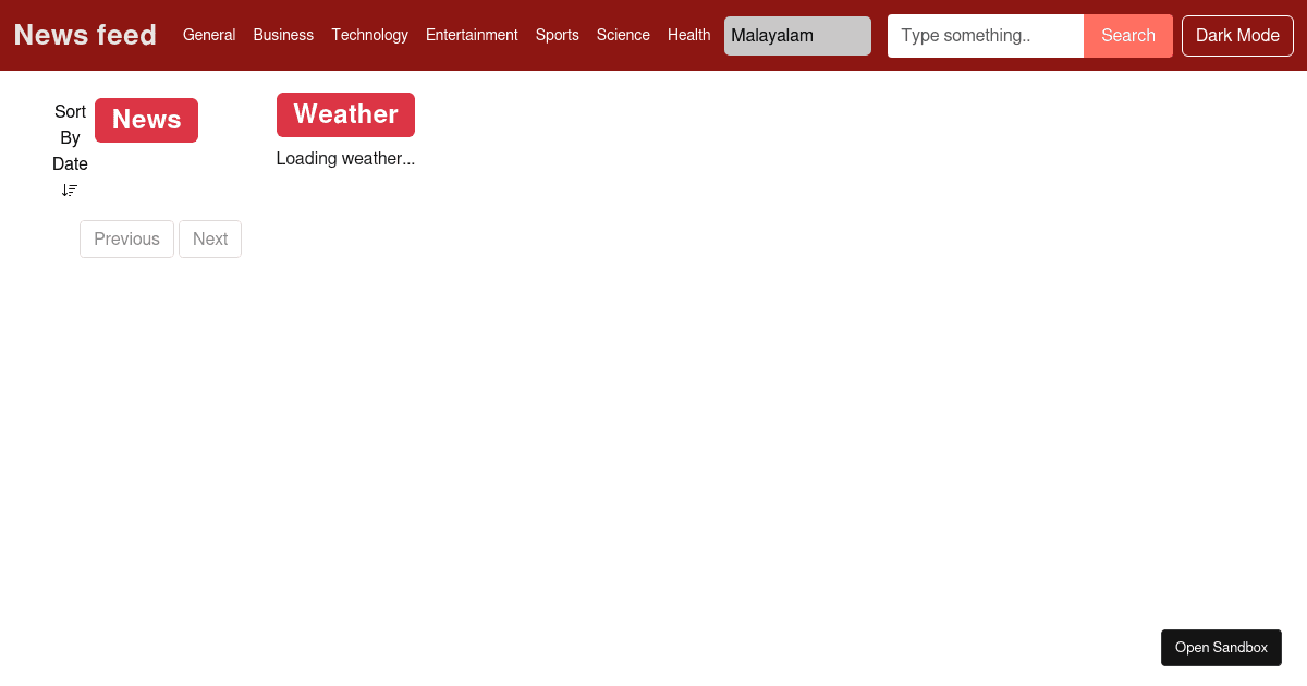 local-news-aggregator - Codesandbox