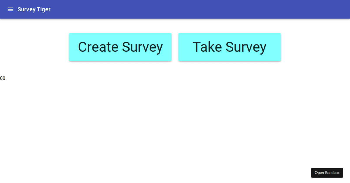 survey-tiger - Codesandbox