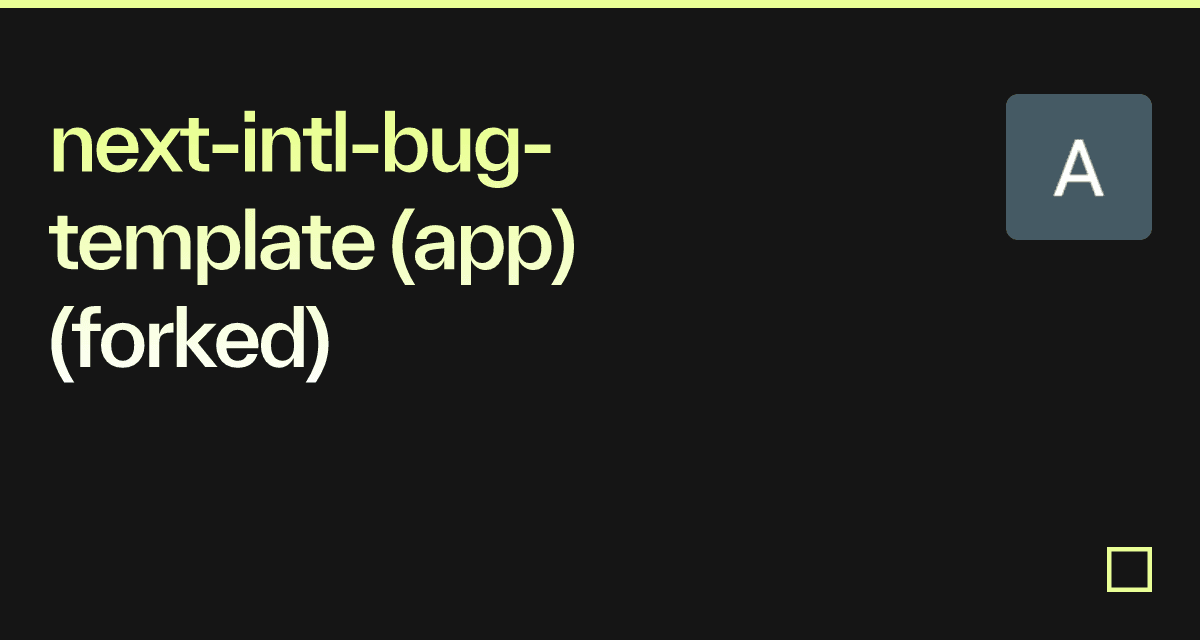 next-intl-bug-template (app) (forked) - Codesandbox