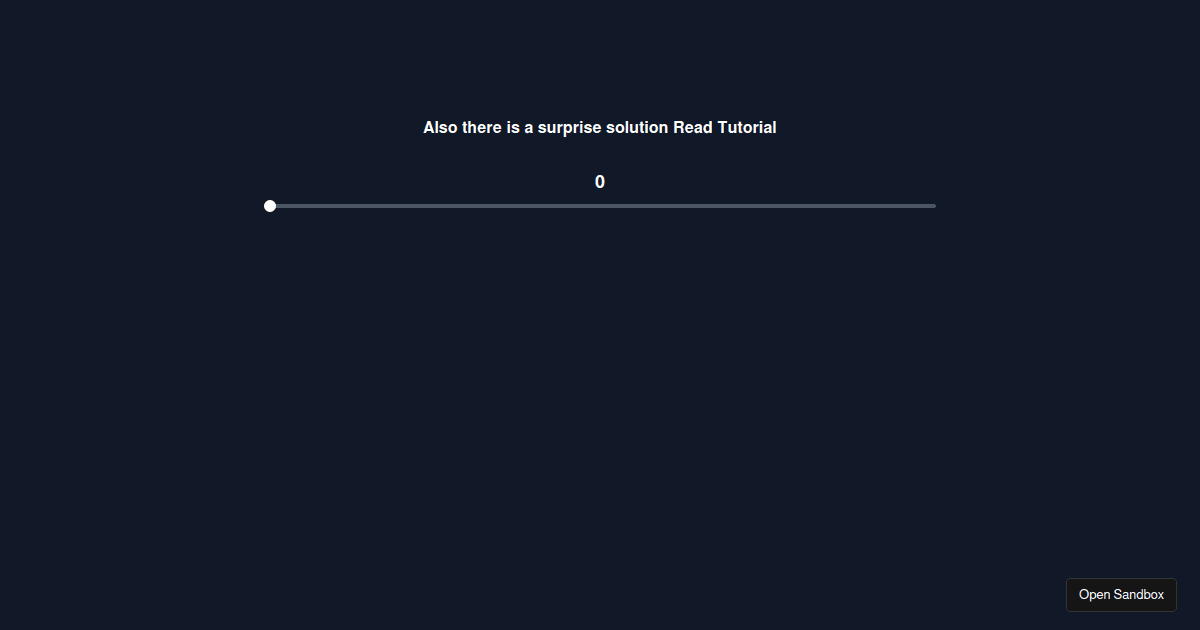 custom-slider - Codesandbox