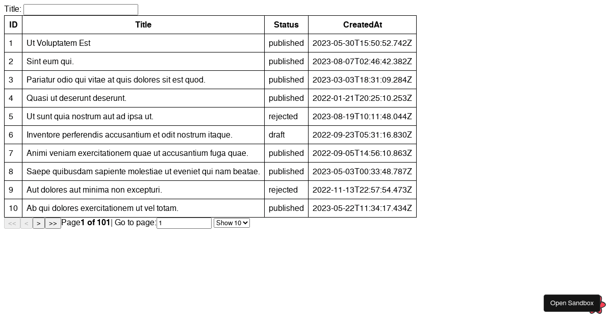 refine-react-table-example - Codesandbox