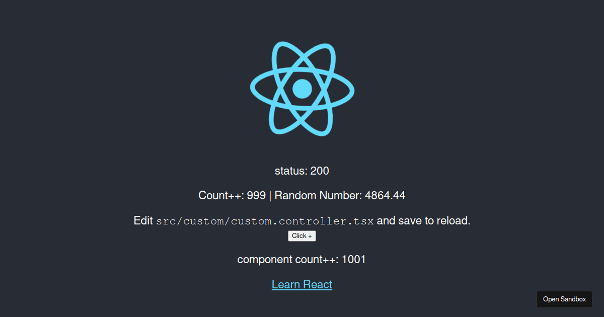 TypeClient Demo - Codesandbox