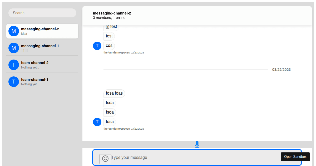 Stream React Template (forked) - Codesandbox