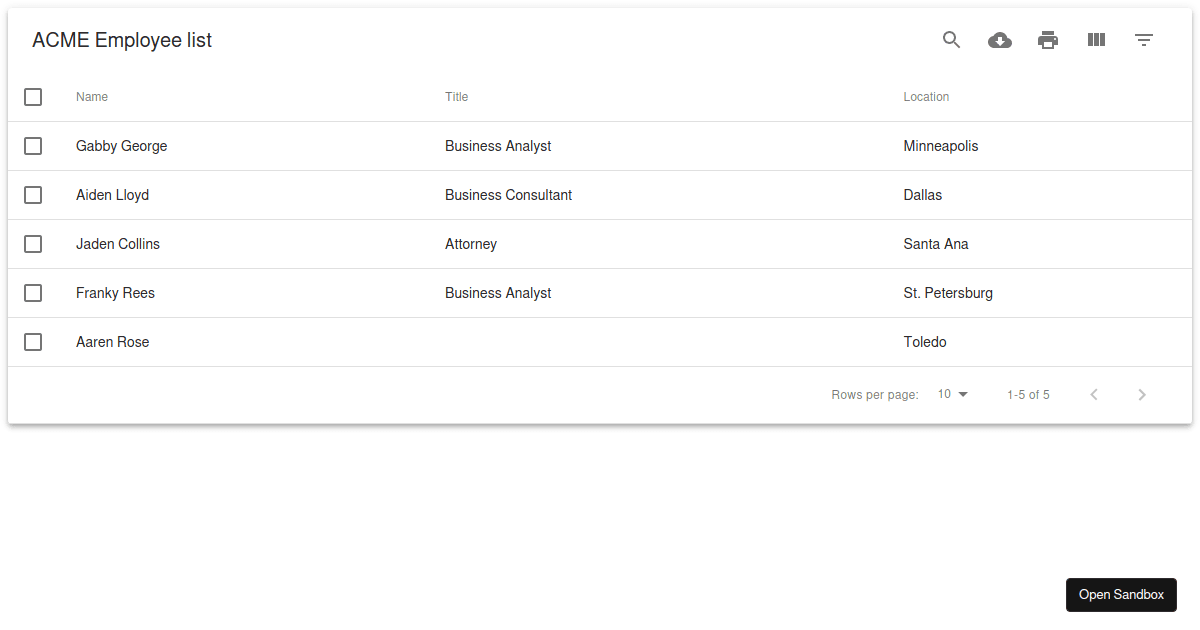 Mui Datatables Pagination Filter Bug Codesandbox