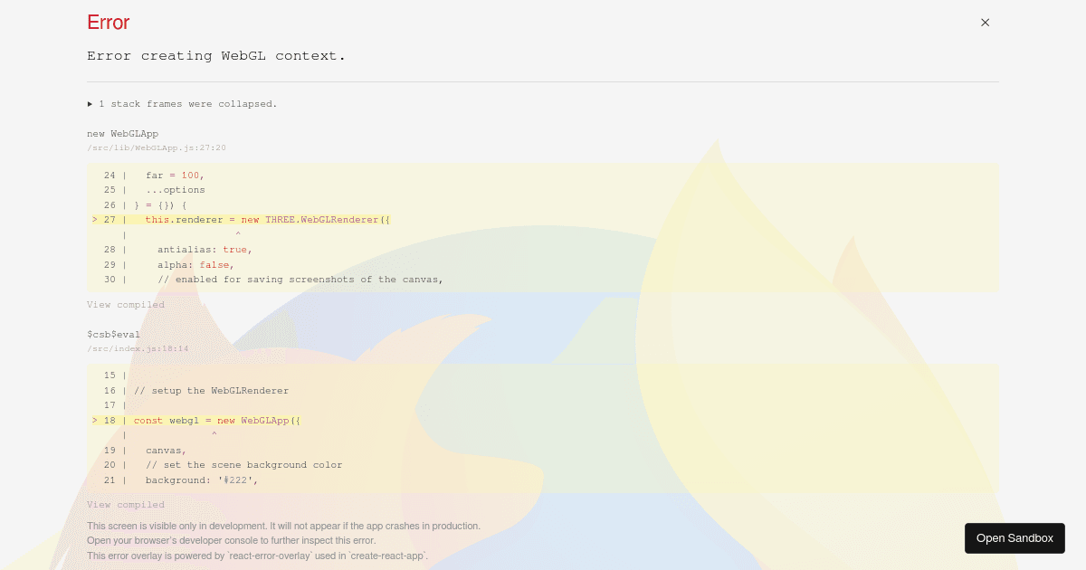 Projection mapping demo 1 (forked) - Codesandbox