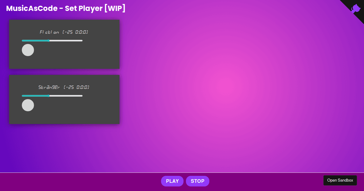 BLABLAR (forked) - Codesandbox