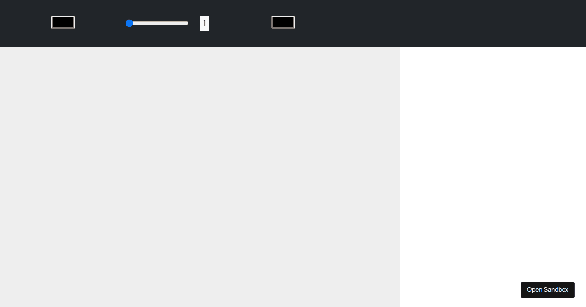 MS Paint - Codesandbox