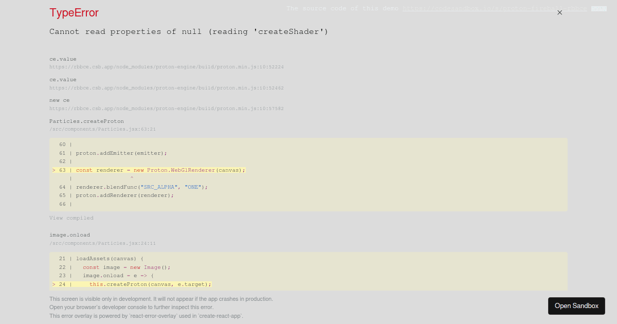 proton-fireball - Codesandbox