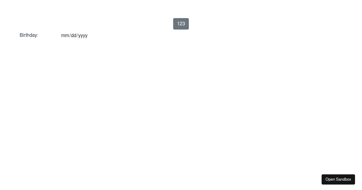 Bootstrap Vue Date Input Issue Codesandbox 8953