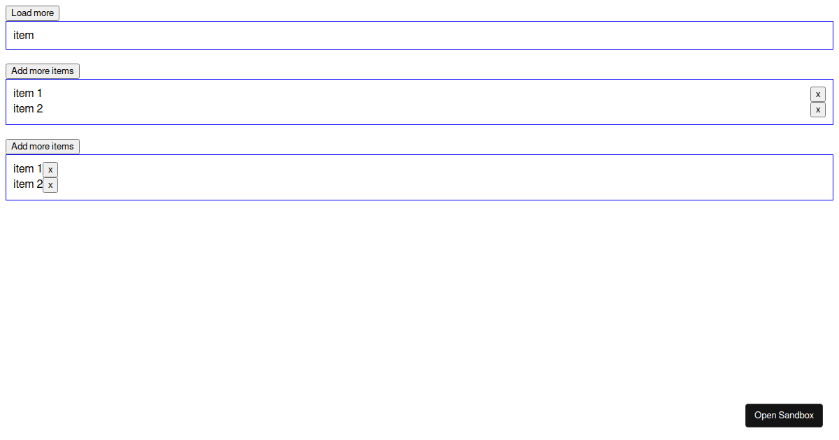 slideDown/slideUp animation - Codesandbox slideDown/slideUp animation - Codesandbox