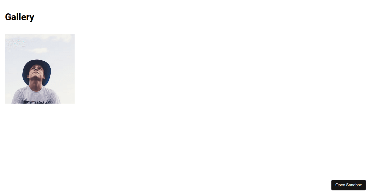 Gallery-Example - Codesandbox