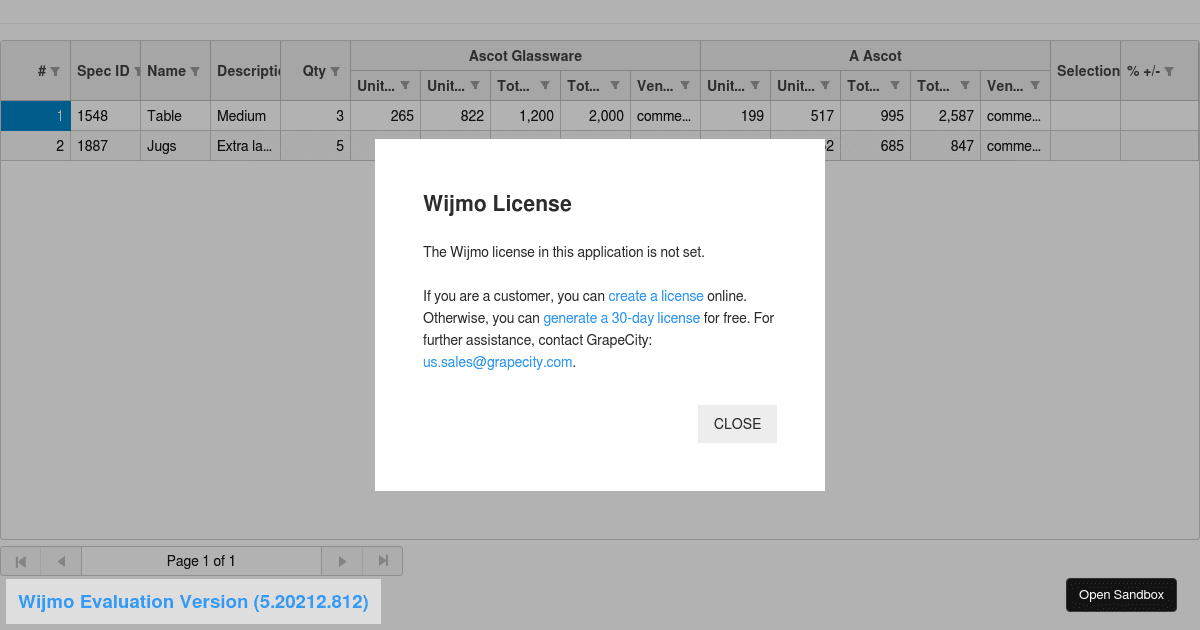 wijmo-react (forked) - Codesandbox