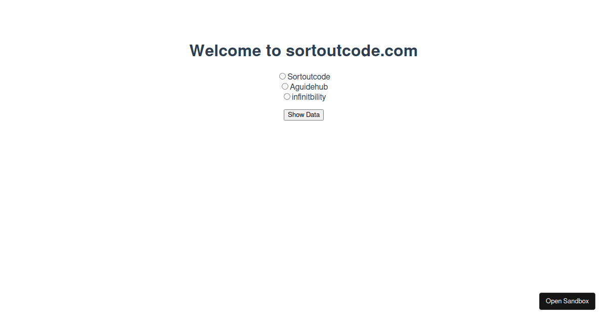 vigorous-euler-rcm2v7 - Codesandbox