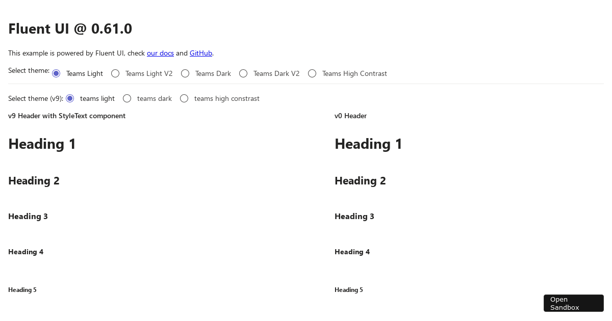 header-text-fluentui - Codesandbox