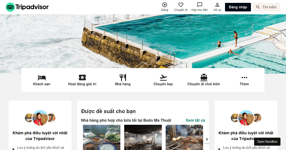 tripadvisor-clone - Codesandbox