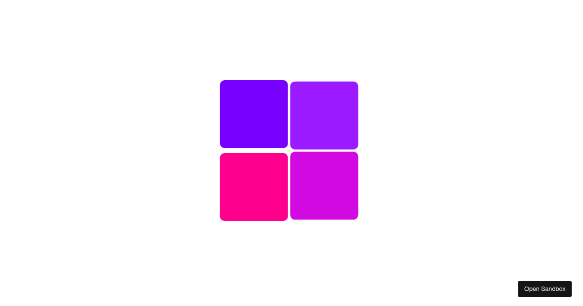 Framer Motion: Reorder animation - Codesandbox