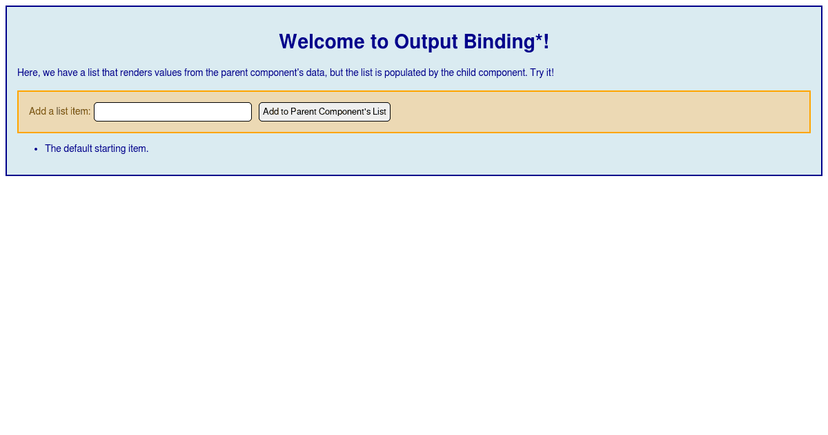 Angular Output Binding Codesandbox 7753