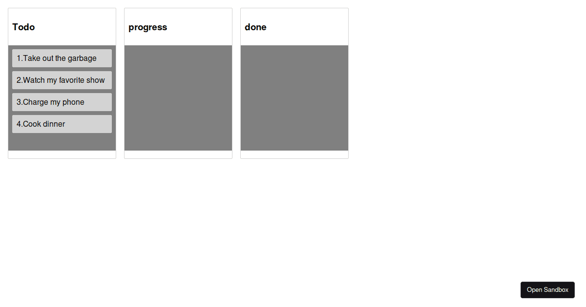 React Beautibul Dnd Codesandbox