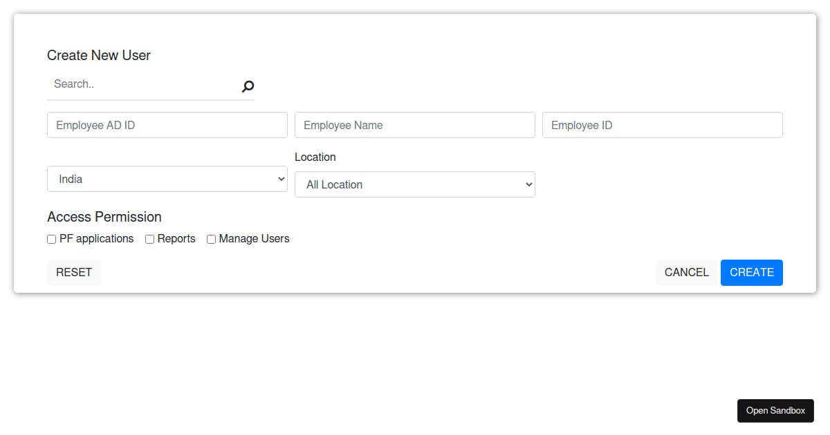 Bootstrap Form Codesandbox 6357