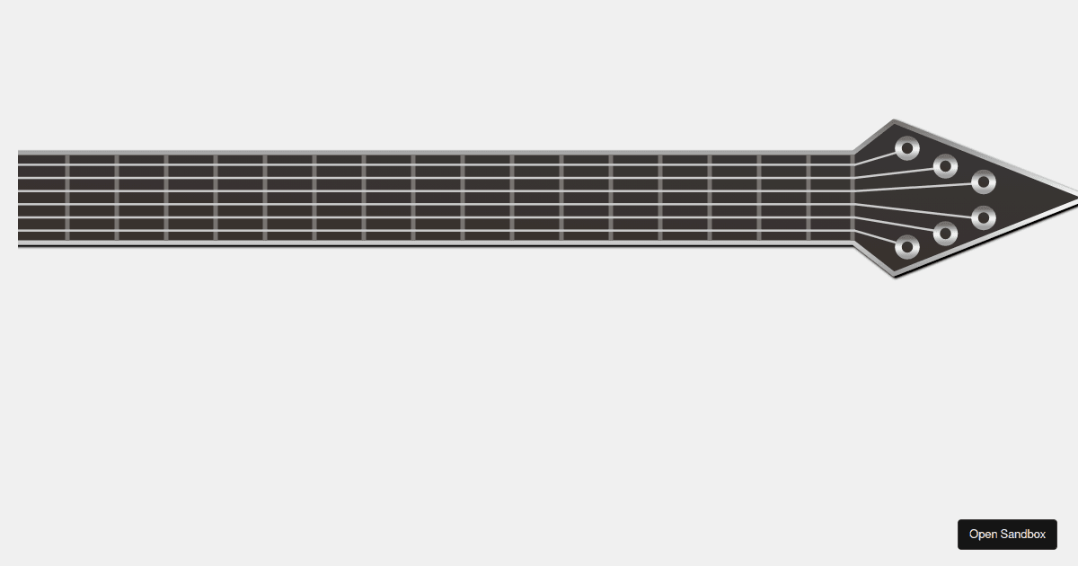 JS Guitar - Codesandbox