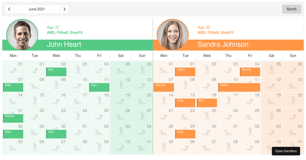 Overview - DevExtreme Scheduler - Codesandbox