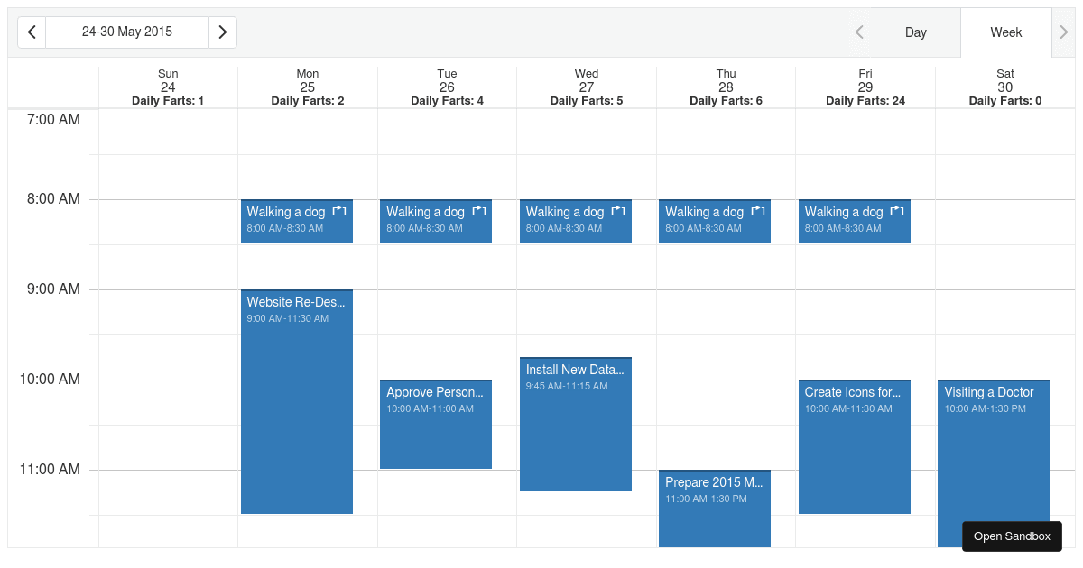 Customize Individual Views Devextreme Scheduler Codesandbox