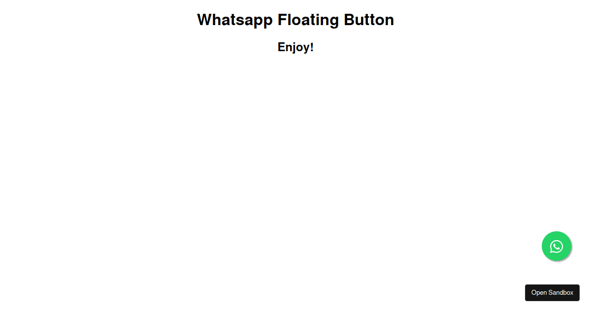 whatsapp-button - Codesandbox