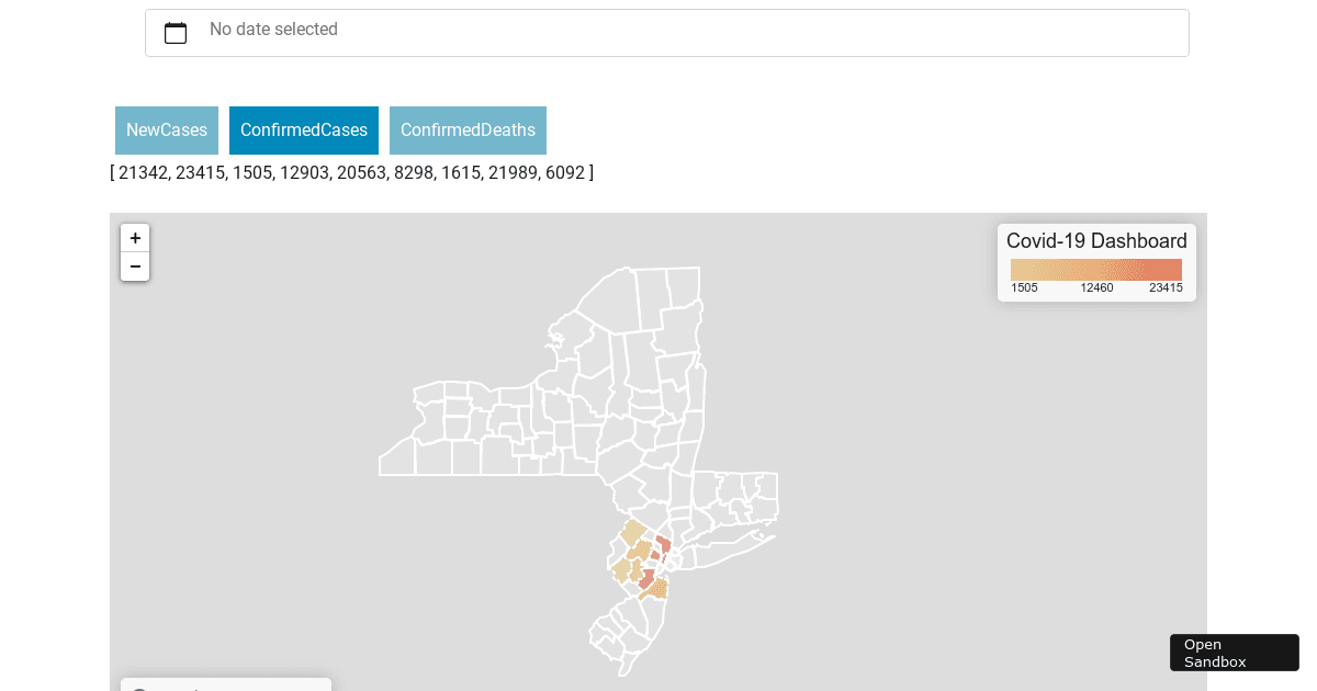 Filtered List Example (forked) - Codesandbox
