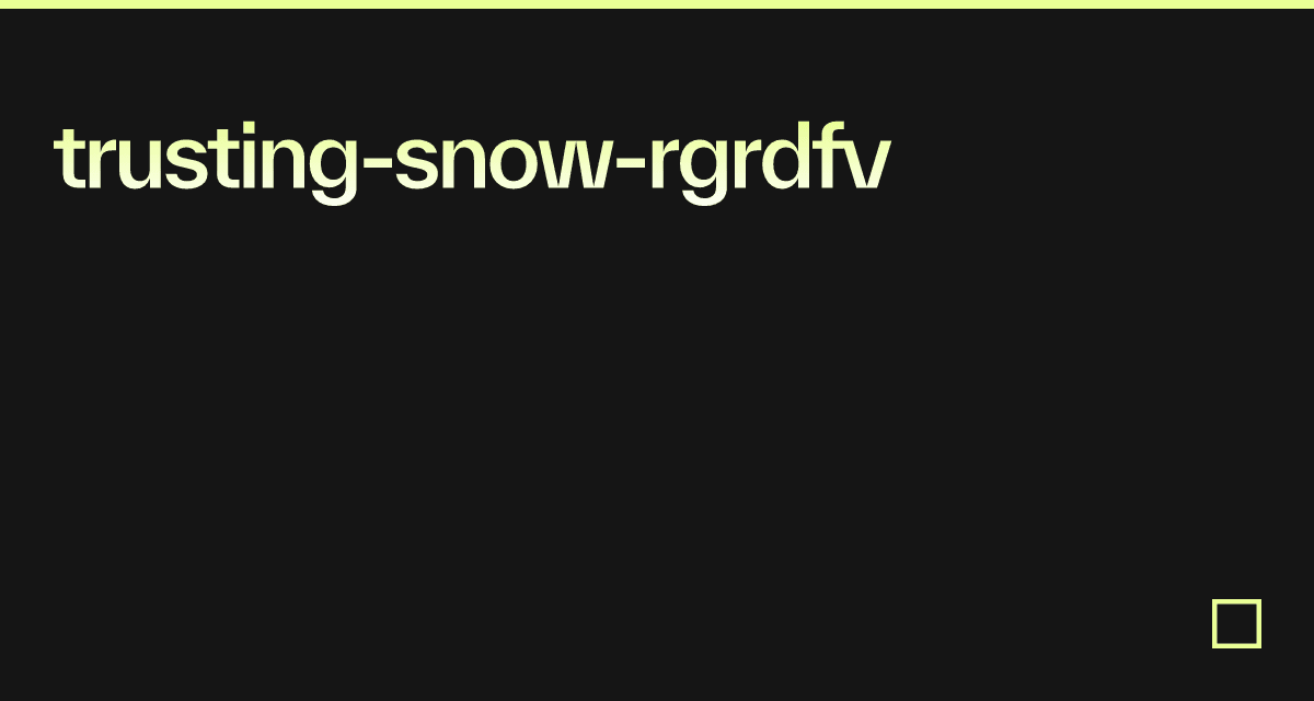 trusting-snow-rgrdfv - Codesandbox