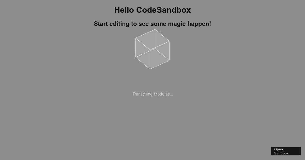 stupefied-glade-rh5sw - Codesandbox