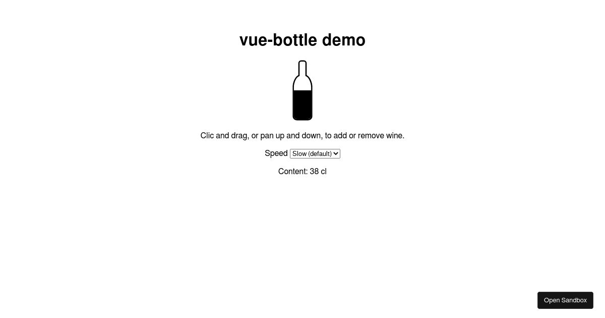 vue-bottle-demo - Codesandbox