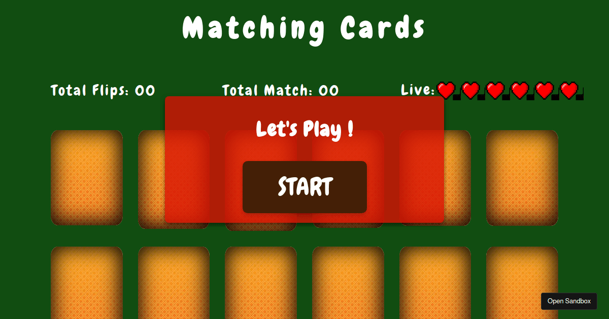 playing-card-game - Codesandbox