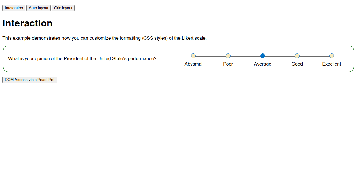 react-likert-scale - Codesandbox