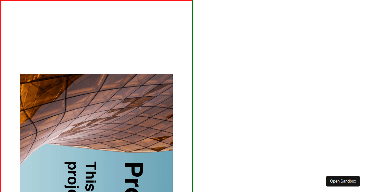 drag and drop horizontal menu - Codesandbox