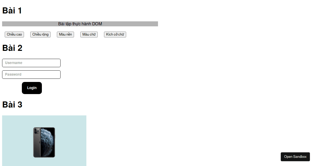 Lab 4 Javascript - Codesandbox