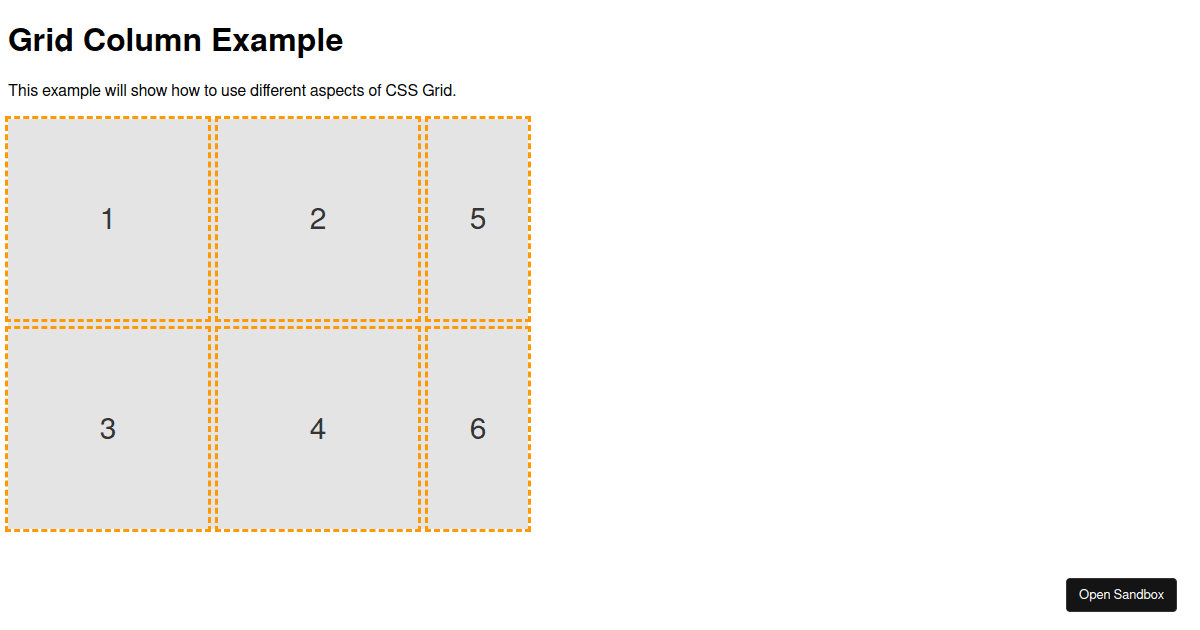 grid-intro-example - Codesandbox