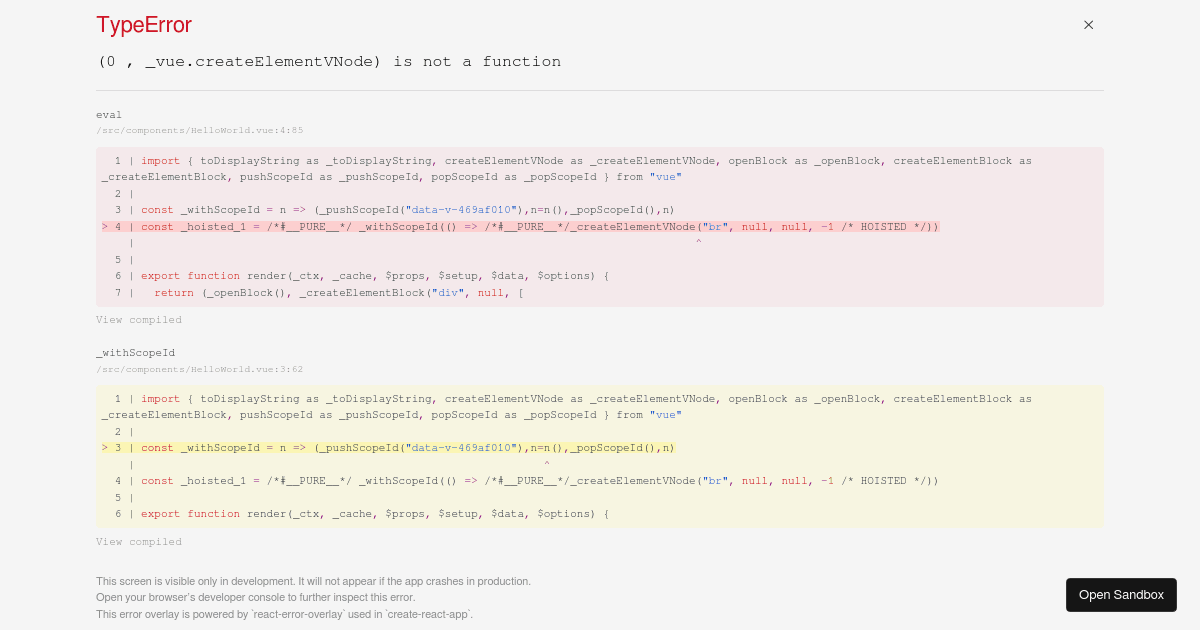 Vue Store Example (with generic provide/inject) - Codesandbox