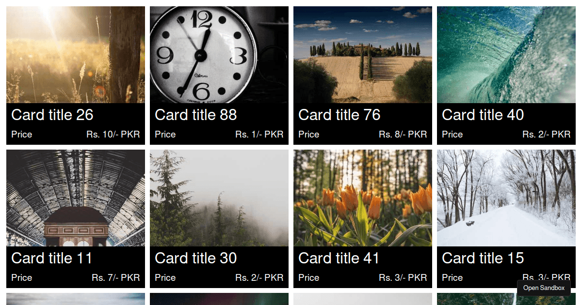 TASK 1 (forked) - Codesandbox