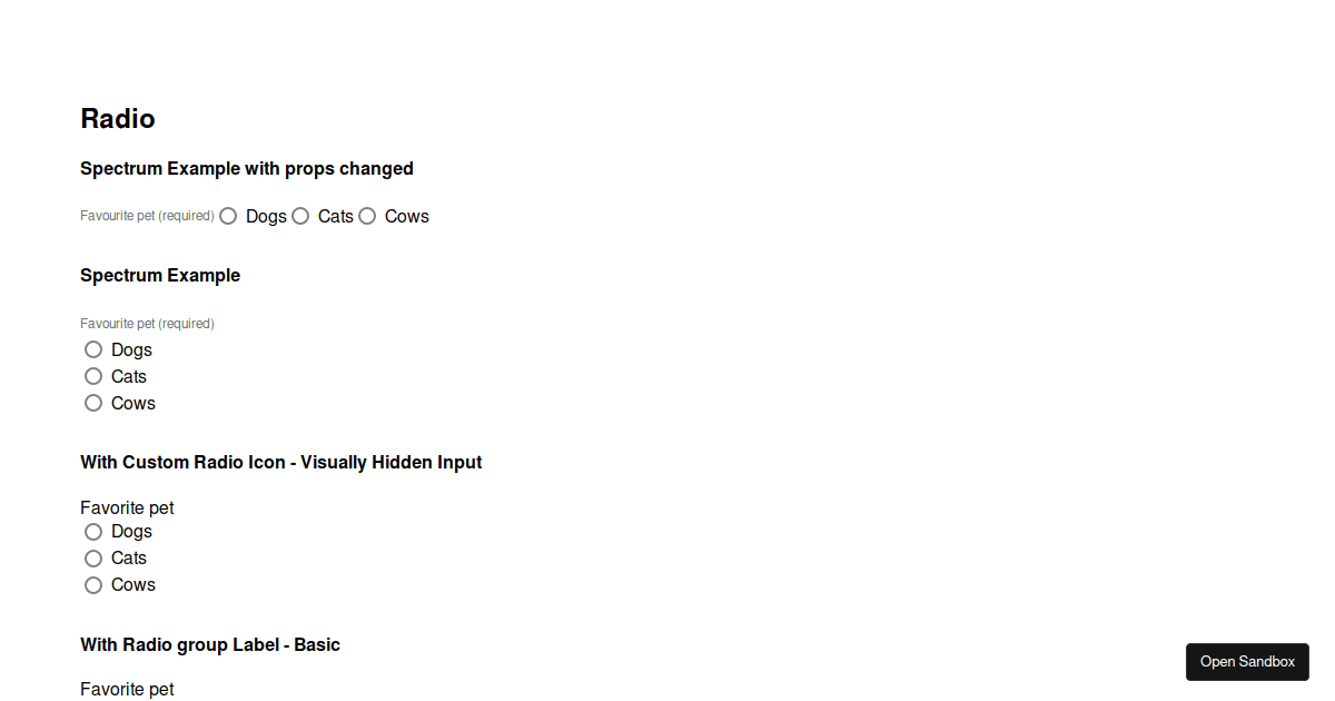 useRadio-spectrum - Codesandbox