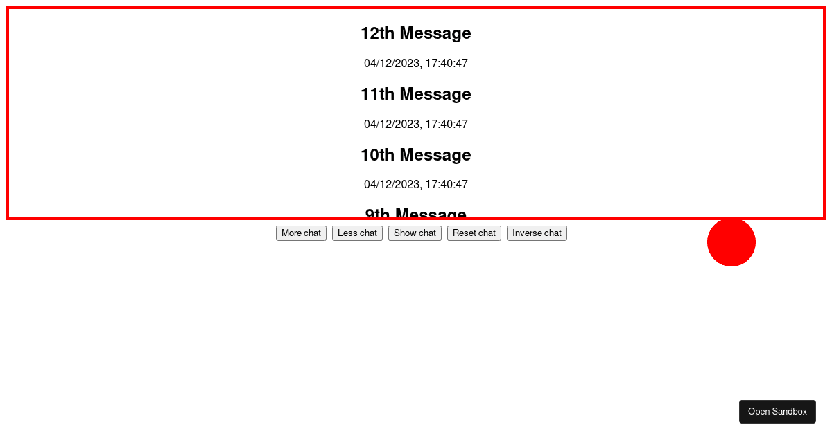Scroll - Codesandbox