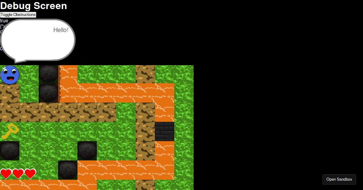 text-rpg - Codesandbox