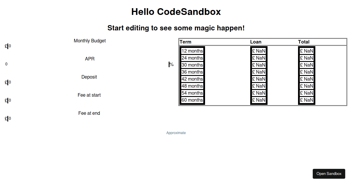 Input Box Losing Focus Caught In Re Render Loop Codesandbox