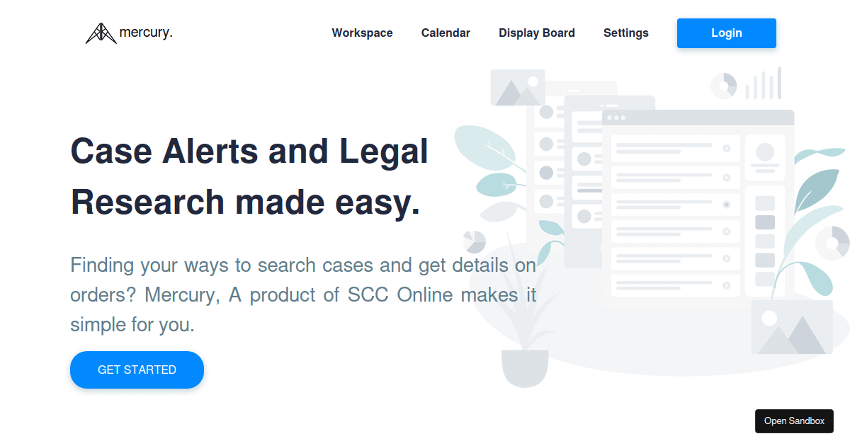 Mercury - Homepage - Codesandbox