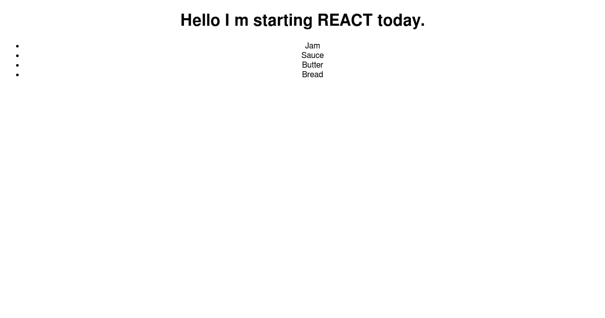 First React App Codesandbox